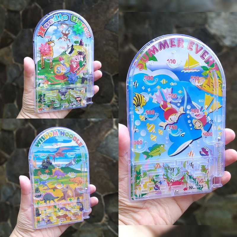 Jual Game 2 in 1 Pinball & Maze - Mainan Anak Bola Pin Ball Puzzle ...