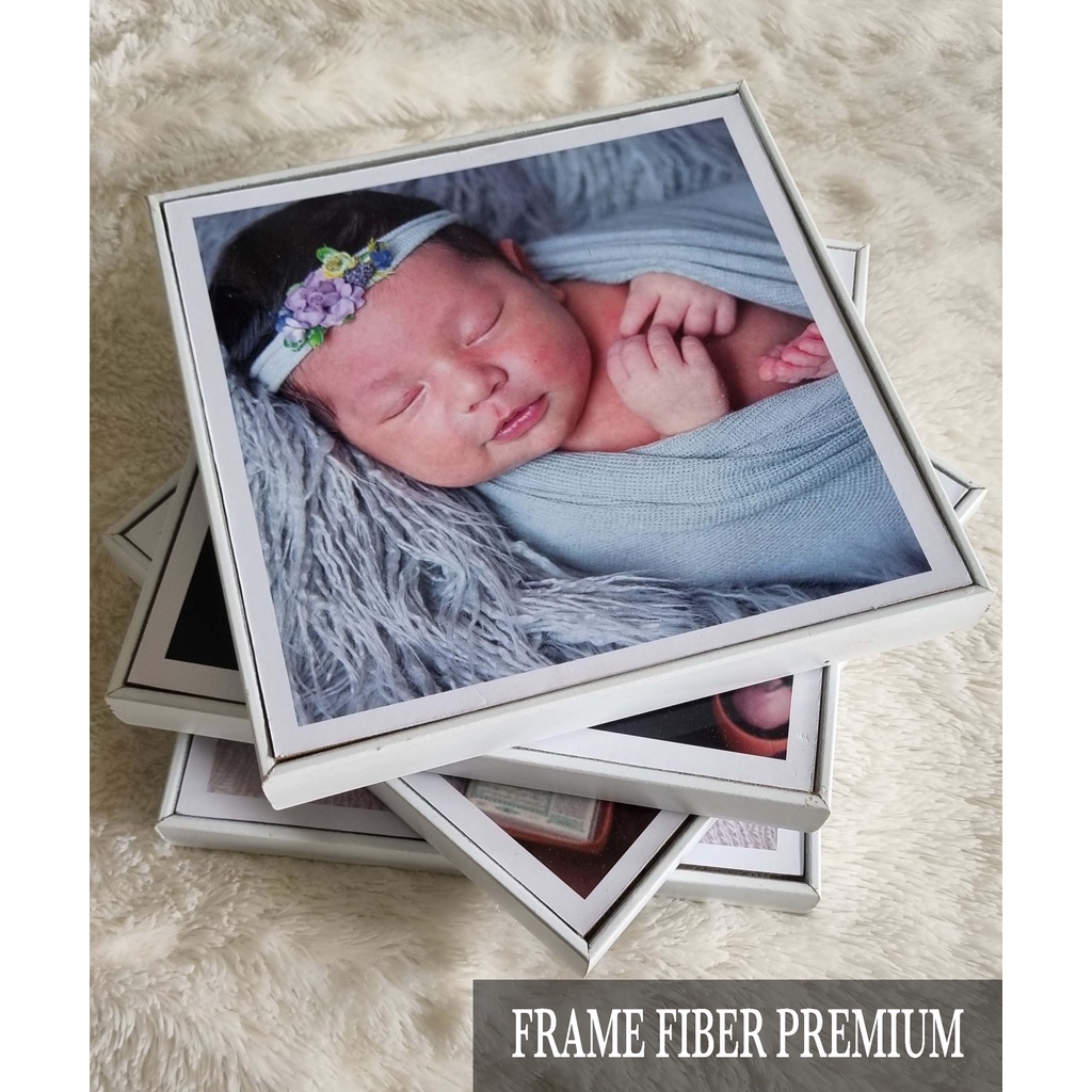 Jual CETAK FOTO BINGKAI UKURAN 20x20 CM LAMINASI - FRAME FOTO BLOCK ...