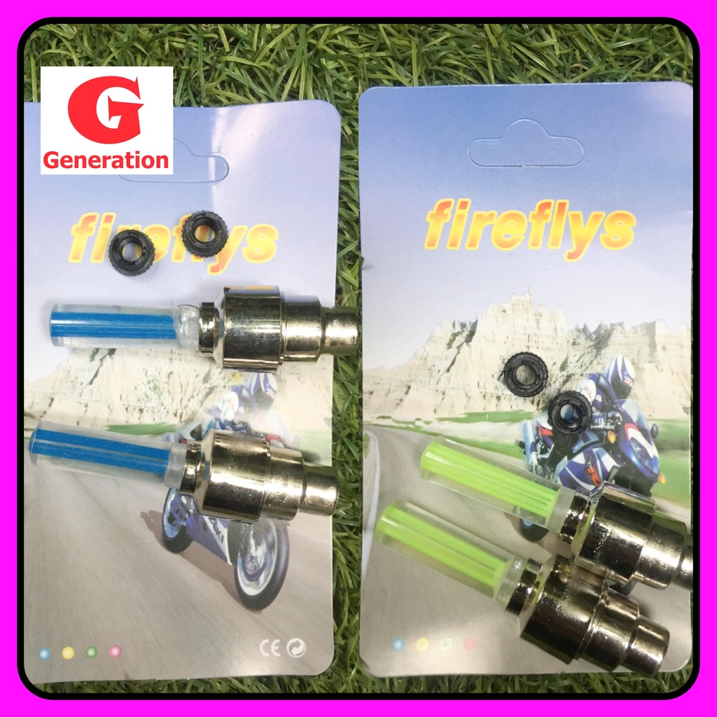Jual Tutup Pentil LED Ban Motor Mobil Sepeda Bike Car Tyre Neon Wheel ...