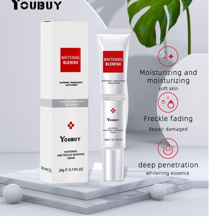 Jual New Trend Youbuy Whitening Freckle Cream Remove Dark Spots Anti Freckle Cream Niacinamide ...