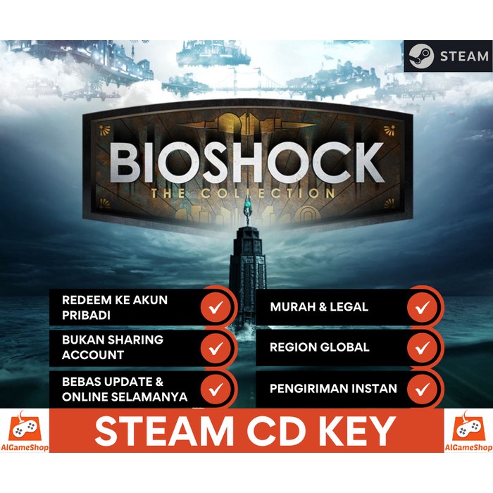 Jual BioShock: The Collection Original PC Games Steam | Shopee Indonesia