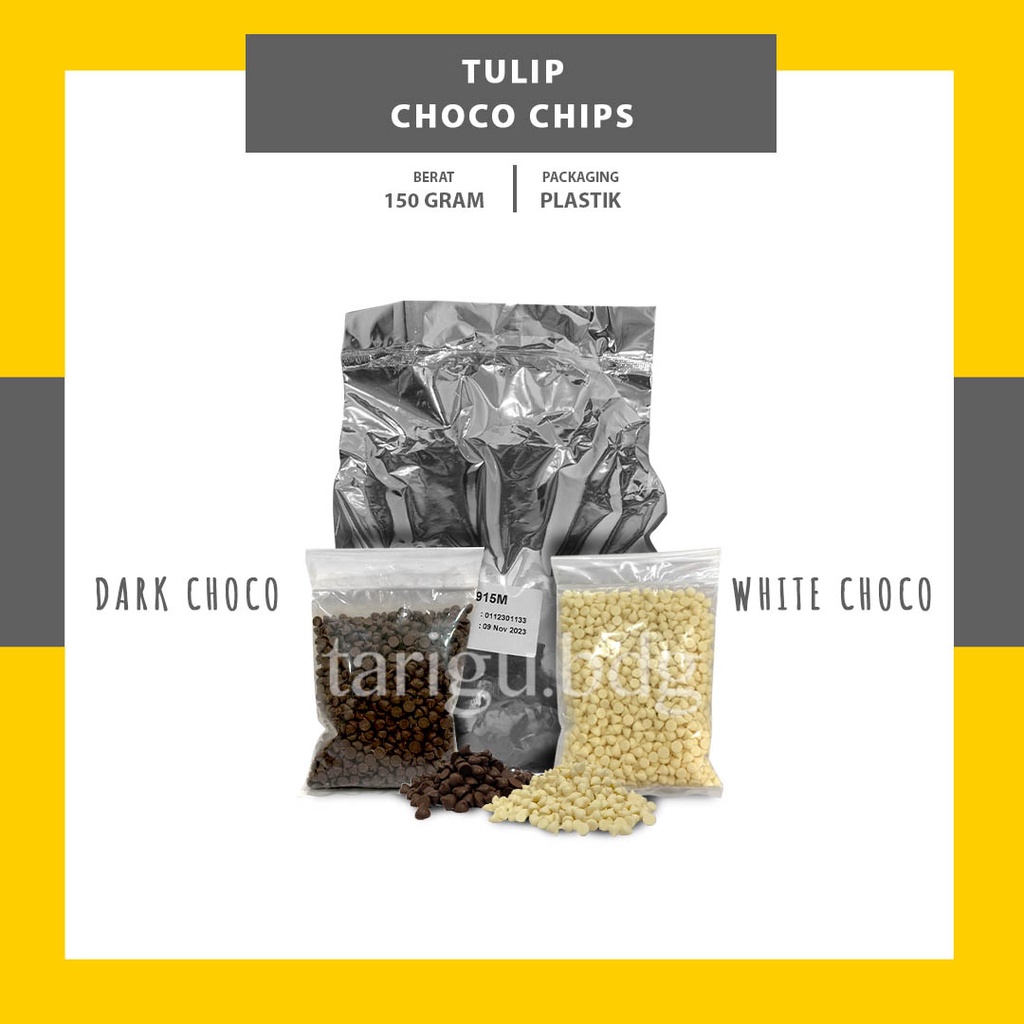 Jual CHOCOCHIPS DARK ELMER 150GR - CHOCO FLAKES SQUARE ELMER 100GR ...
