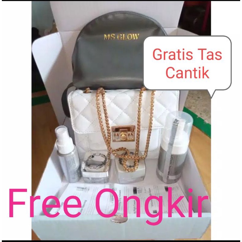 Jual MS GLOW FREE TAS Full Barcode | Shopee Indonesia