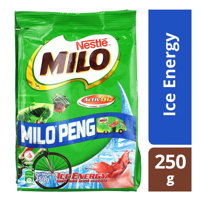 Jual MILO Peng Instant Chocolate - Ice Energy isi 250gram asal ...