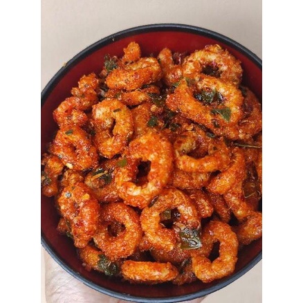 Jual CINCIN UDANG PEDAS DAUN JERUK CINCIN UDANG EXTRA PEDAS GURIH ...