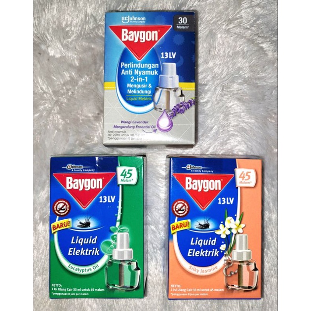 Jual Baygon Liquid Electrik Refill 25ml & 33ml | Shopee Indonesia