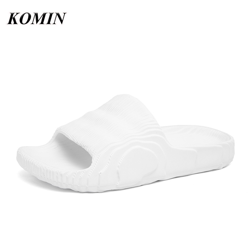 Jual KOMIN Sandal Pria Slide ADILETTE Terbaru Karet EVA Sendal Slop ...