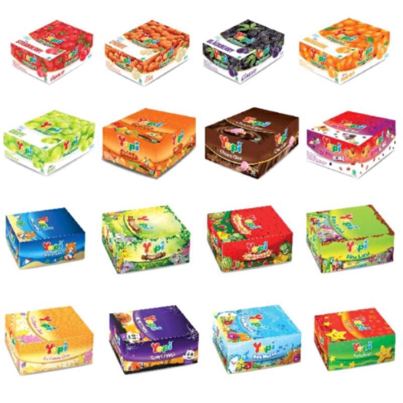 Jual Yupi Aneka Rasa 1 Box 24pcs Per Pack Baby Bear / Little Star ...