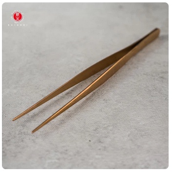 Jual Pinset Makanan Straight Tweezer Copper Shinsei 21cm | Shopee Indonesia
