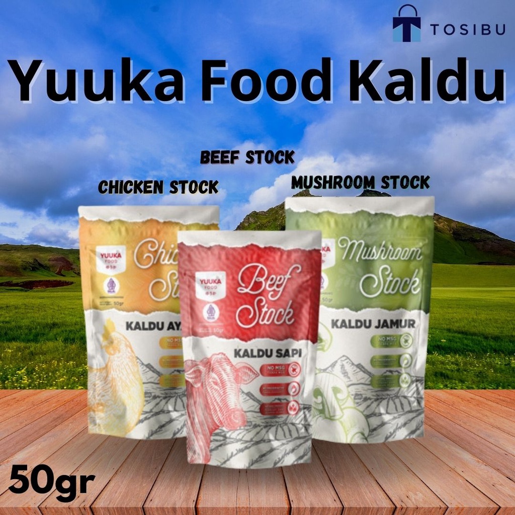 Jual Yuuka Food Kaldu Asli MPASI No MSG 50gr Kaldu Bubuk Alami Kaldu ...