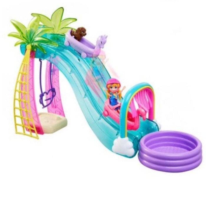Jual Polly Pocket Sunshine Splash Park Playset Original Mattel # ...
