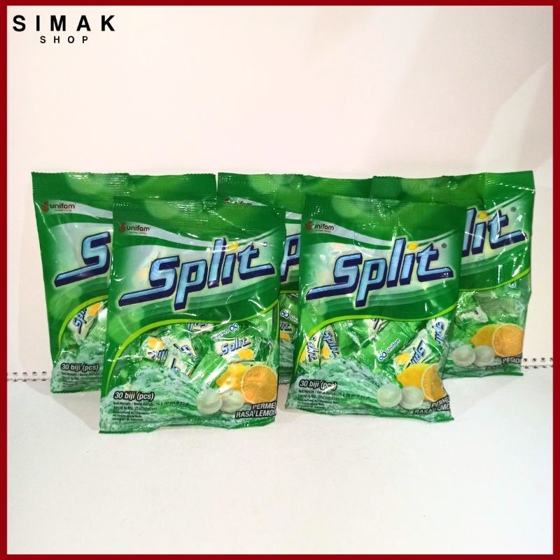 Jual Split Candy Permen Rasa Lemon isi 30pcs | SIMAK SHOP | Shopee ...