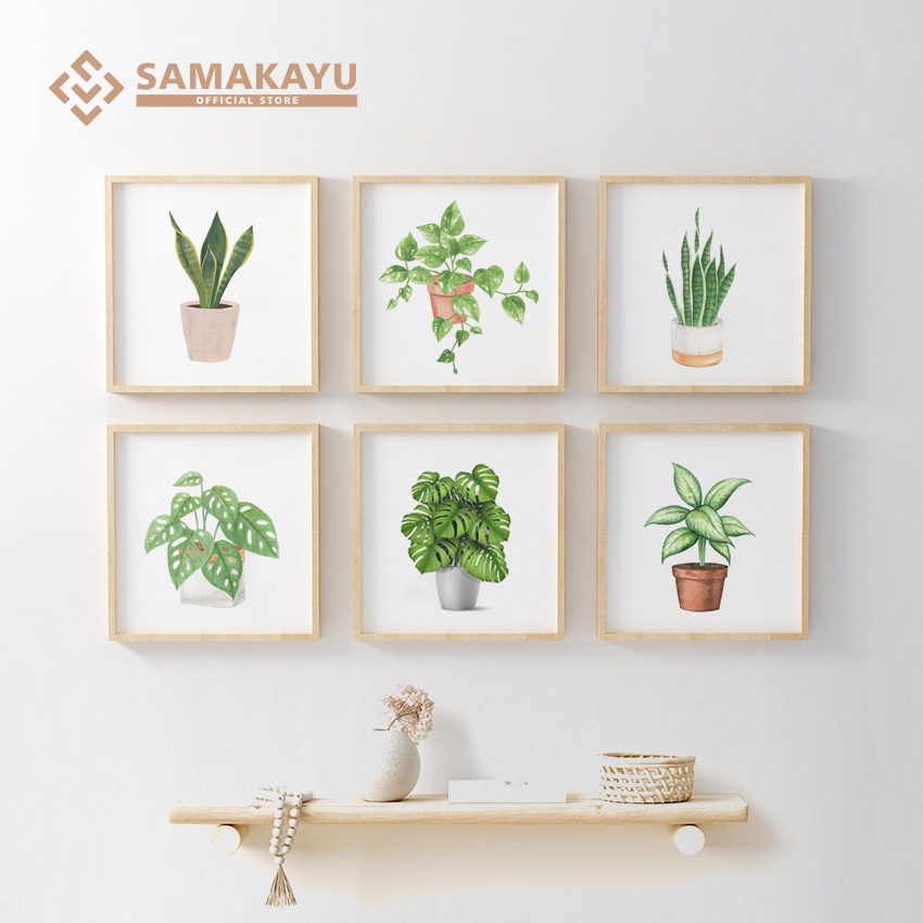 Jual Pajangan Dinding Frame Kayu / Dekorasi Dinding / Wall Decor ...