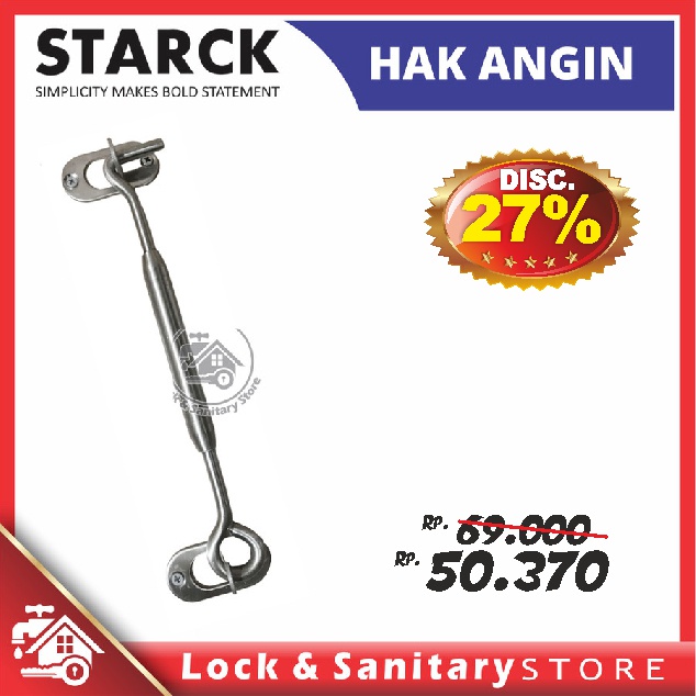 Jual Hak Angin HA STK ST-8" SS Kait Angin Penahan Jendela | Shopee ...