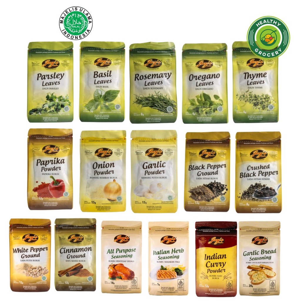 Jual Jays Pouch All Varian Jays Bumbu Dapur Jay Bumbu Masak Herb Seasoning