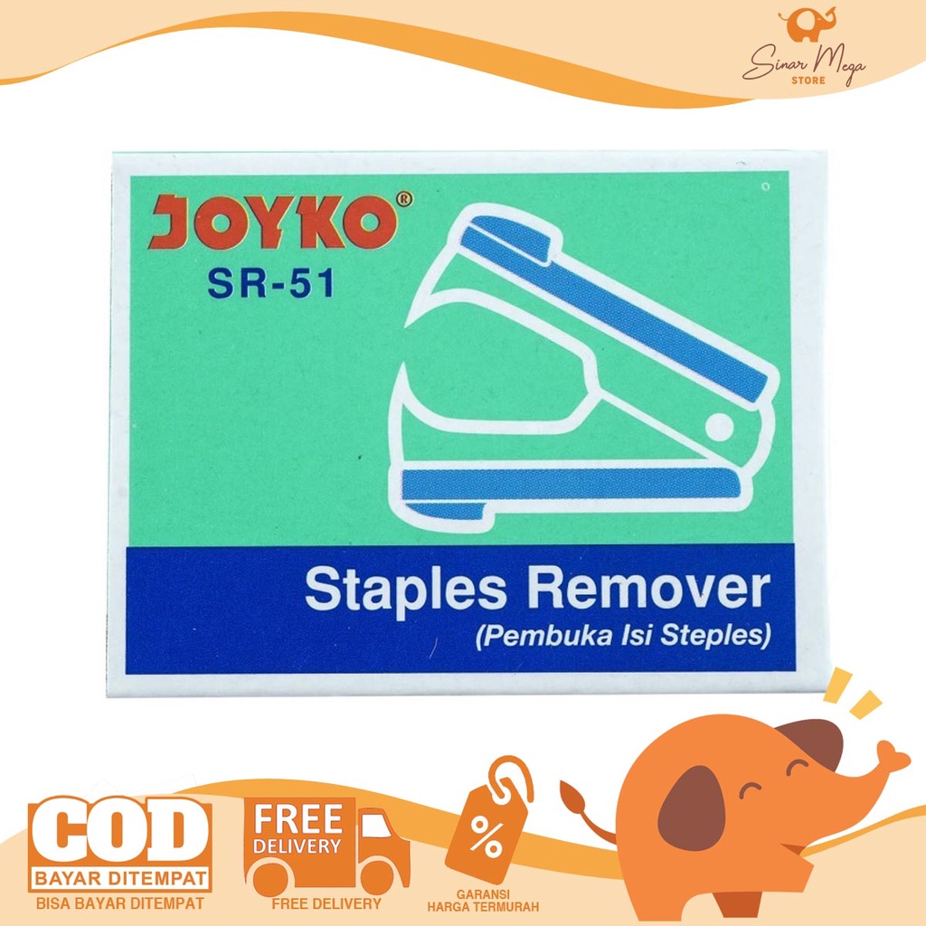 Jual Joyko Staples Remover SR-51 / Pembuka Pelepas Pencabut Steples ...