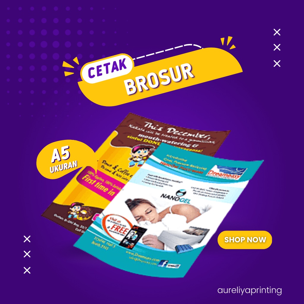Jual Brosur Custom | Shopee Indonesia