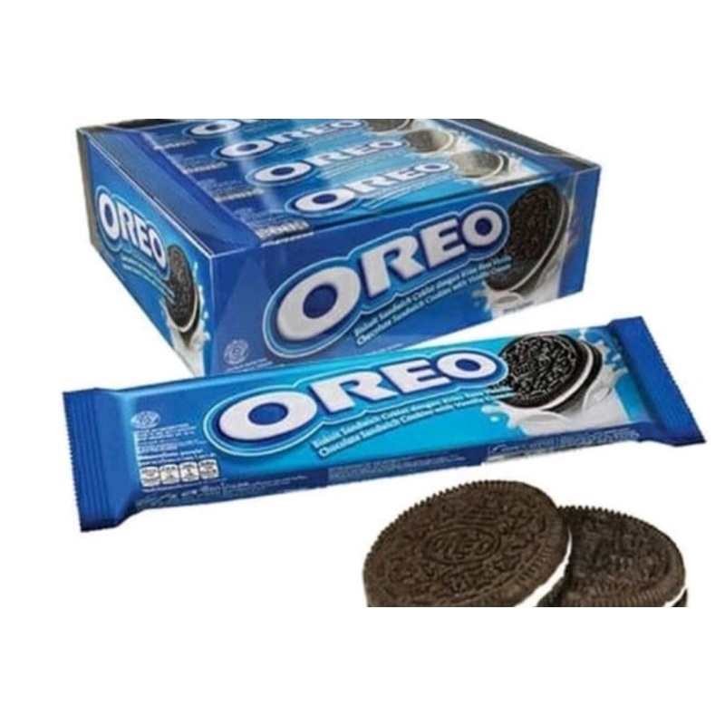 Jual OREO Biscuit Vanilla 12 Sachet | Shopee Indonesia