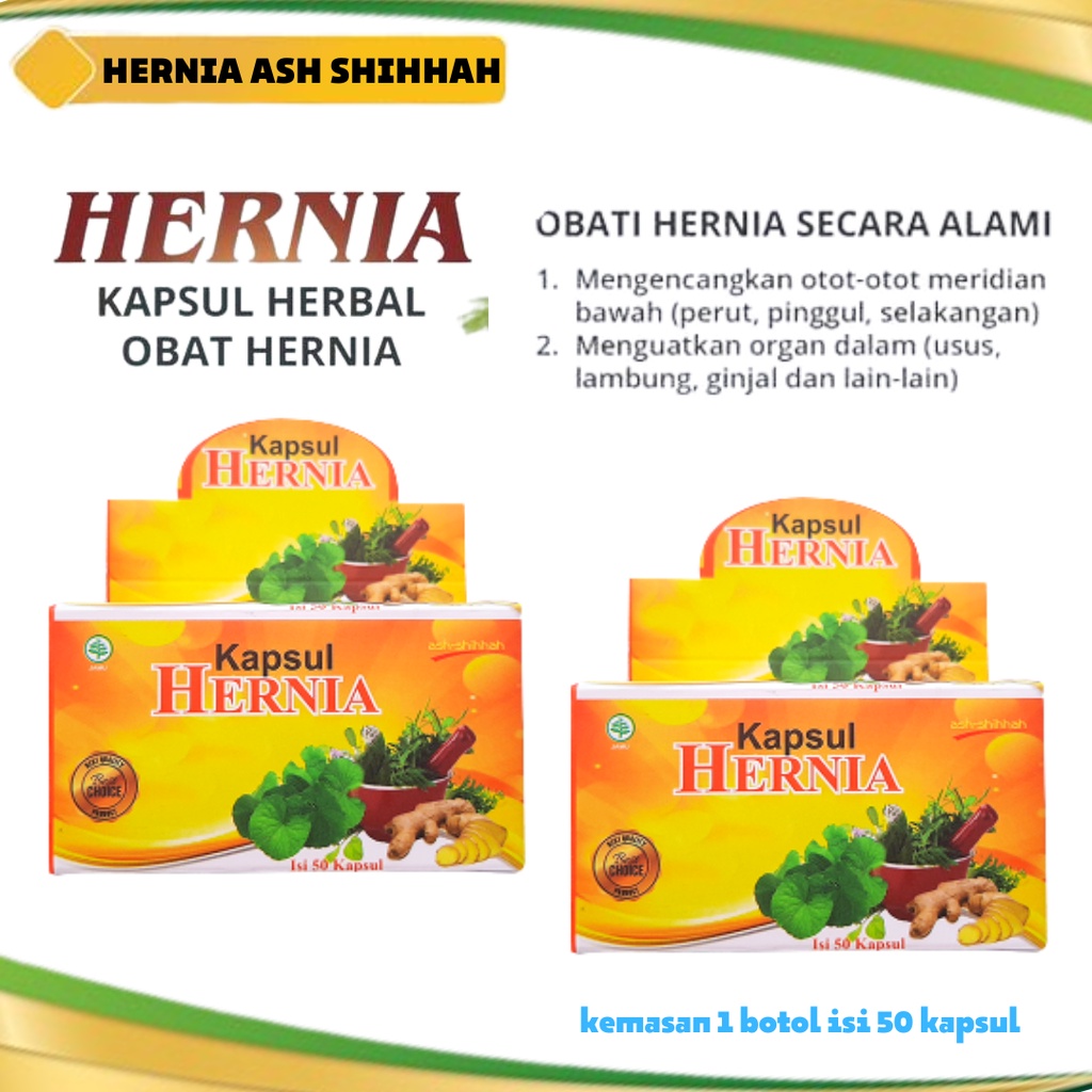 Jual PAKET 2 BOTOL Kapsul Hernia 50 Kapsul - Obat Turun Berok Obat ...