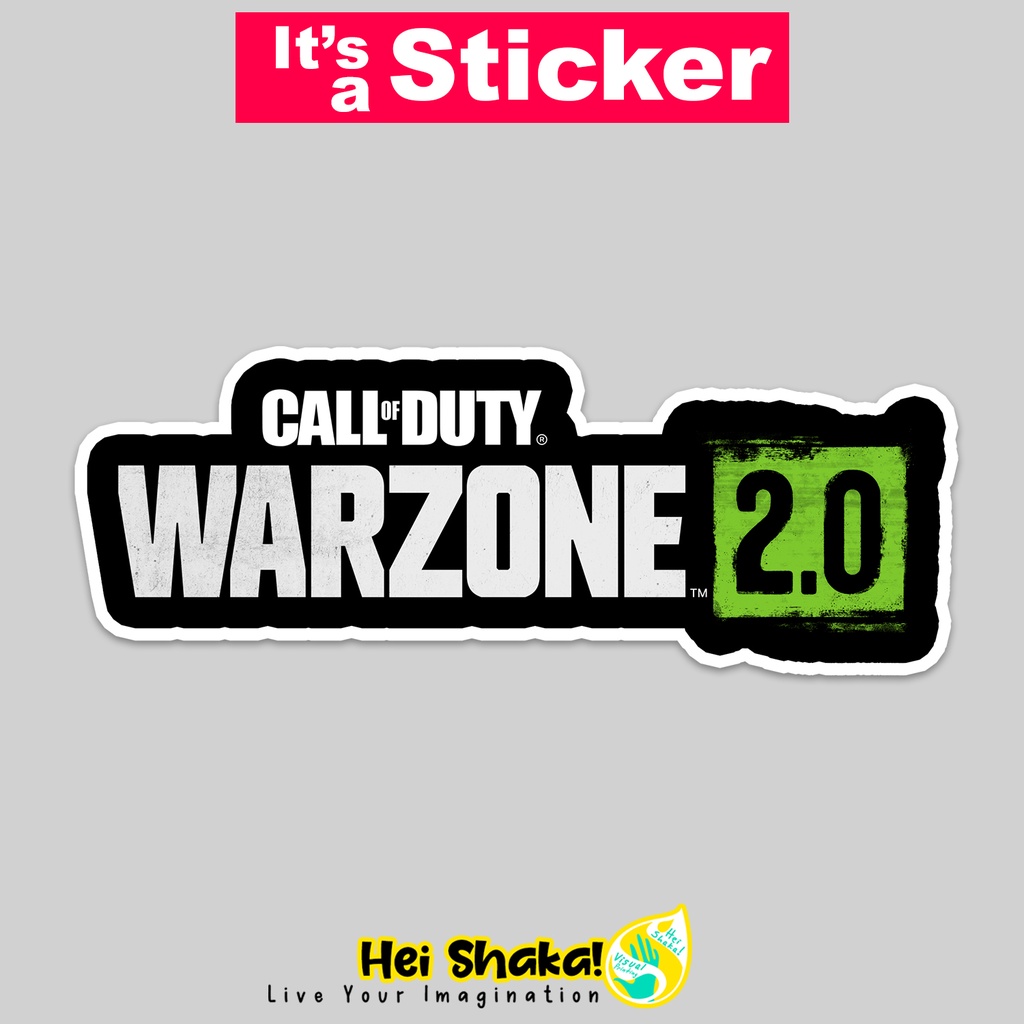 Jual Stiker COD Call of Duty Warzone 2.0 Sticker Gamer Tempelan Gaming ...