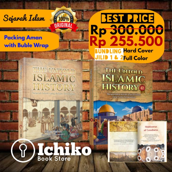 Jual PAKET THE UNTOLD ISLAMIC HISTORY JILID 1& 2 Edgar Hamas GenSaladin ...