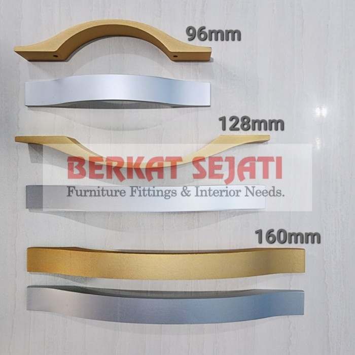 Jual GOLD EMAS TA-19 (160 mm) Tarikan Handle Laci Pintu Lemari Kitchen ...