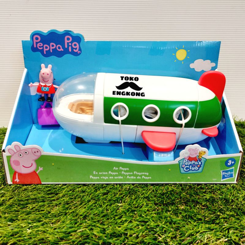 Jual PEPPA PIG AIR PLANE ORIGINAL HASBRO | Shopee Indonesia