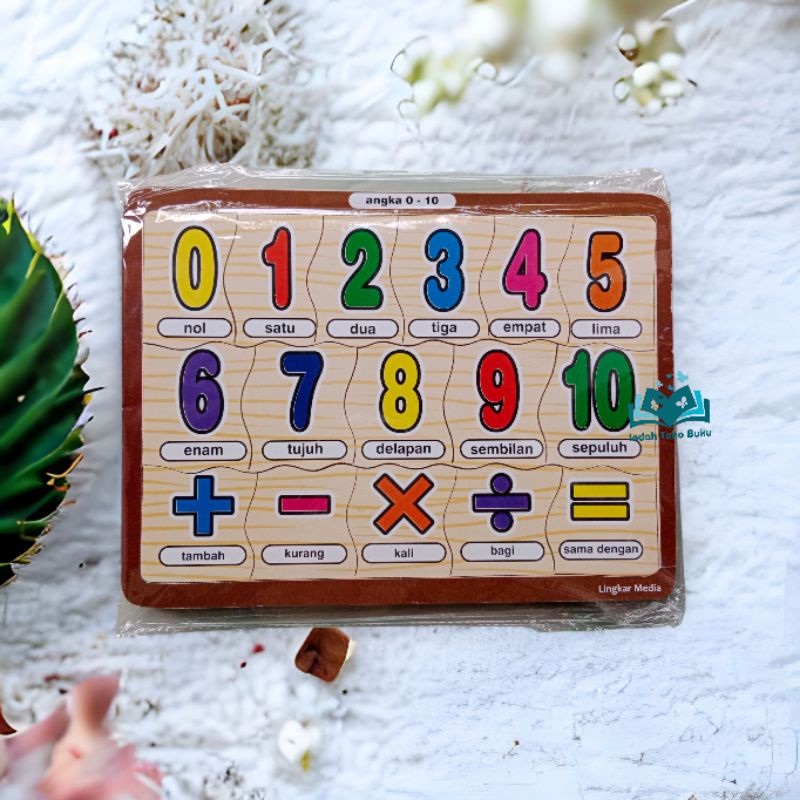 Jual Puzzle Pazel Kayu MDF Huruf Hijaiyah Angka 123 Abjad ABC Jigsaw ...