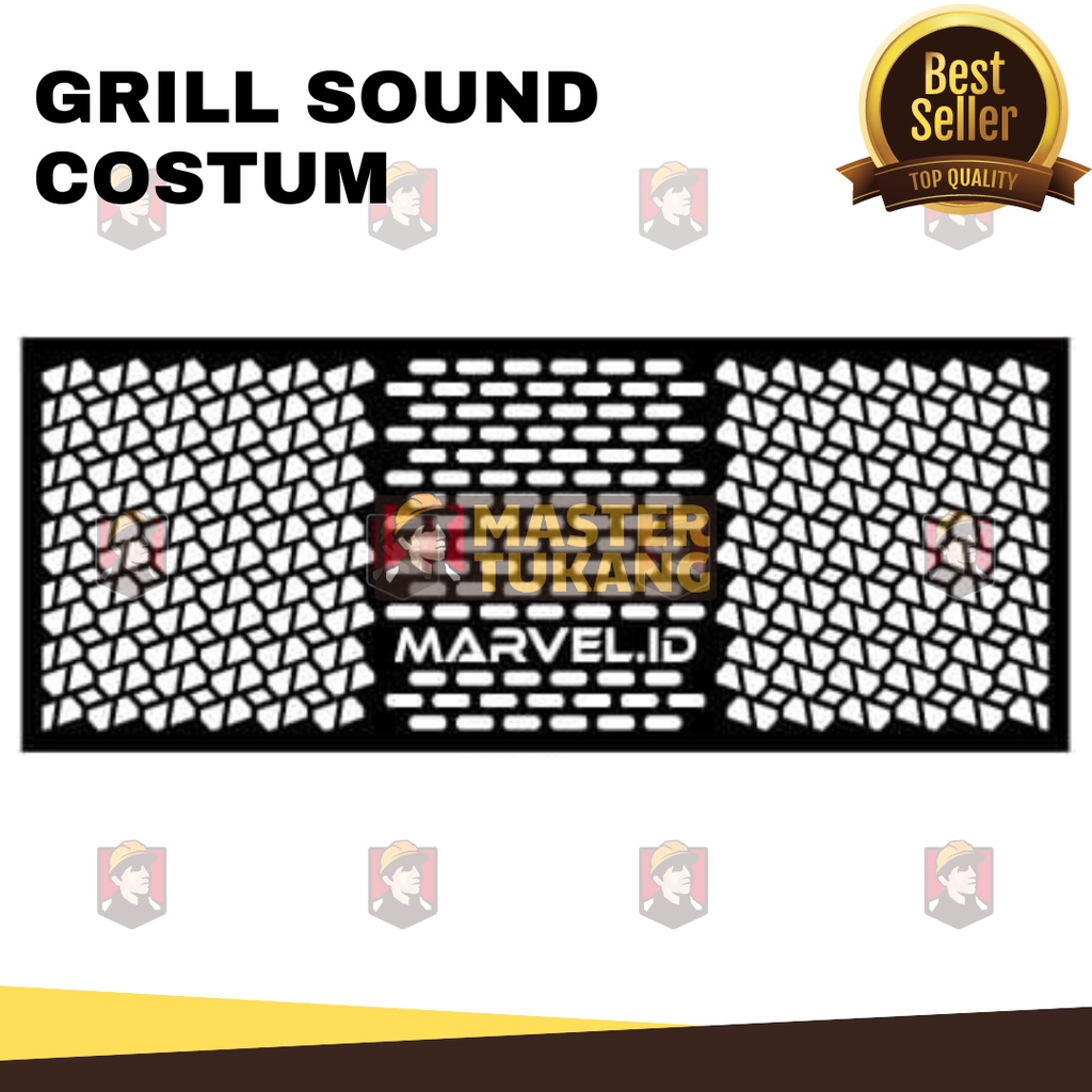 Jual Grill sound Ukuran 45 X 60 cm plat 1mm | Shopee Indonesia