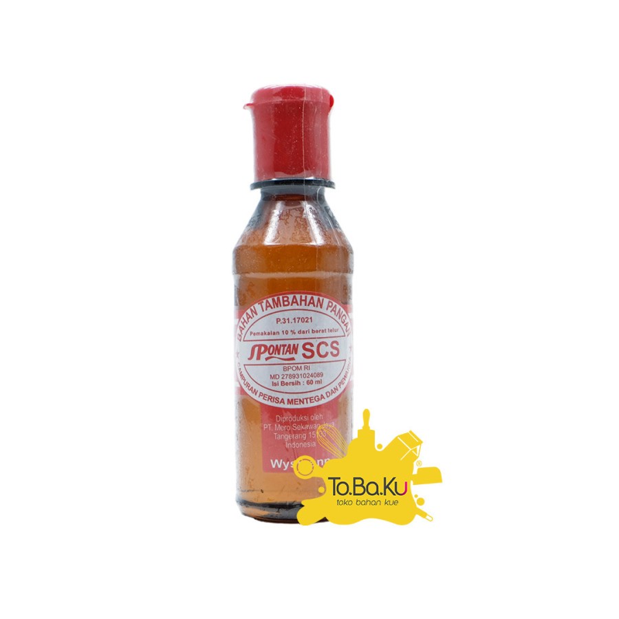 Jual Spontan SCS Cake Softener 60ml | Shopee Indonesia
