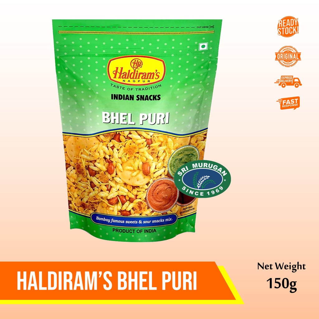 Jual HALDIRAM'S BHEL PURI 150g | Shopee Indonesia