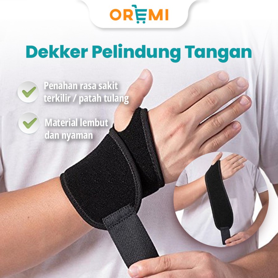 Jual Deker Pergelangan Tangan Deker Tangan Deker Cidera Tangan Wrist ...