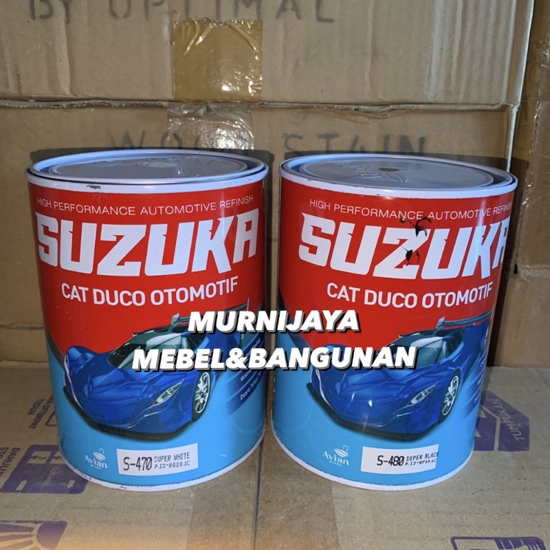 Jual CAT DUCO SUZUKA 1KG/1L HITAM/PUTIH/HITAM DOP | Shopee Indonesia