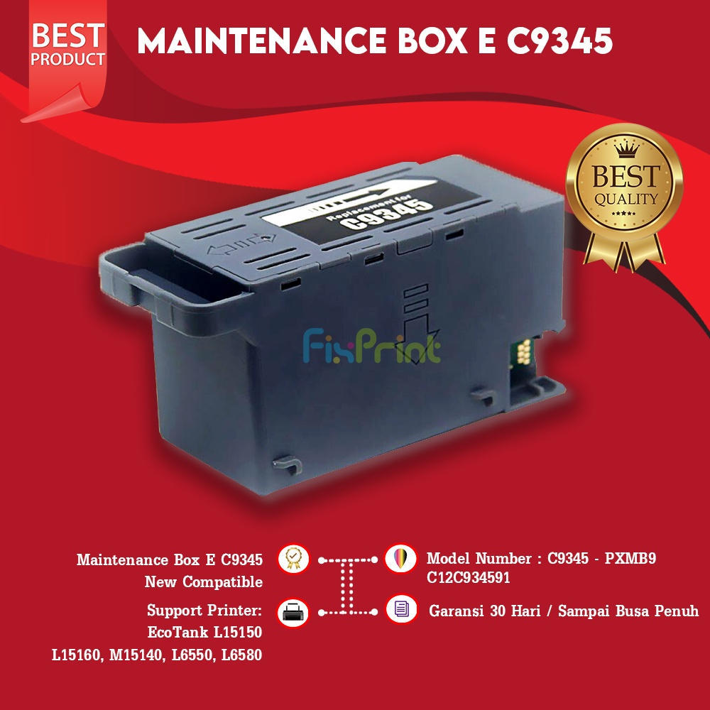 Jual Maintenance Box Compatible C9345 C12C934591 PXMB9 Reset Waste Tank L15150 L15160 | Shopee ...