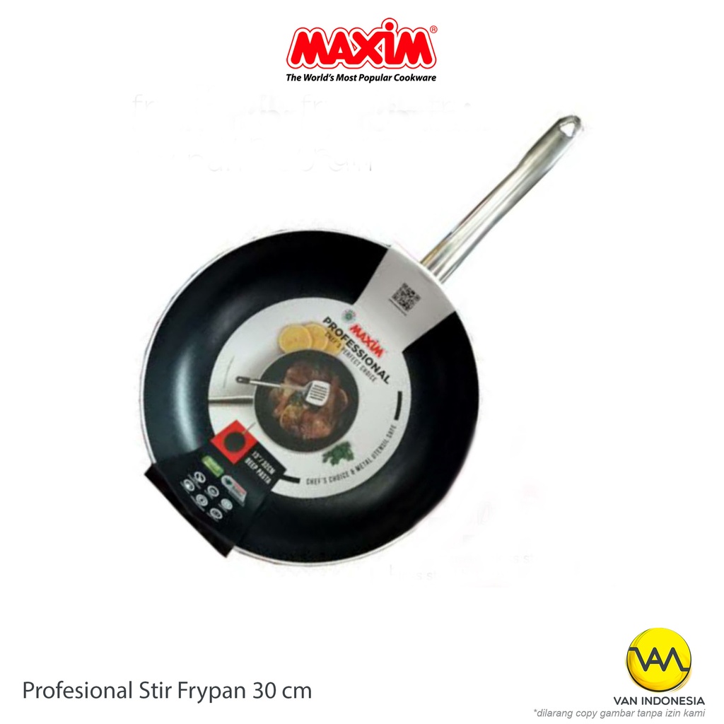 Jual Maxim Profesional Stir Frypan 30 cm | Shopee Indonesia