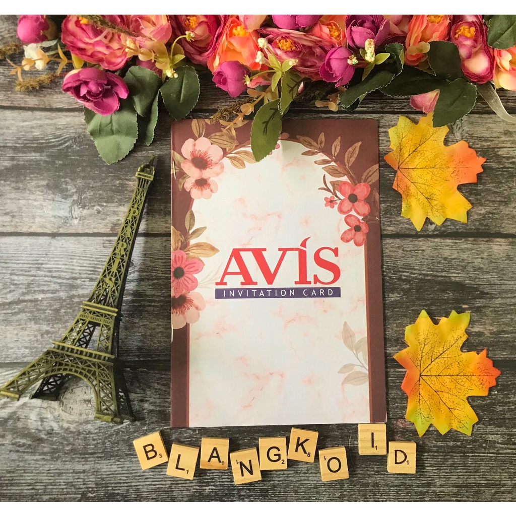Jual Katalog Blanko Undangan Avis 123-127 | Shopee Indonesia