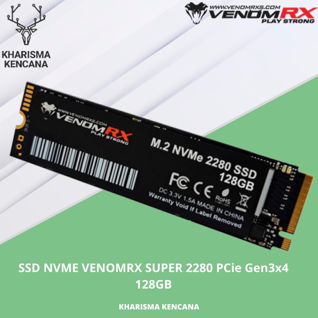 Jual SSD NVME VENOMRX SUPER 128GB 256GB 512GB 1TB 2280 PCie Gen3x4 ...