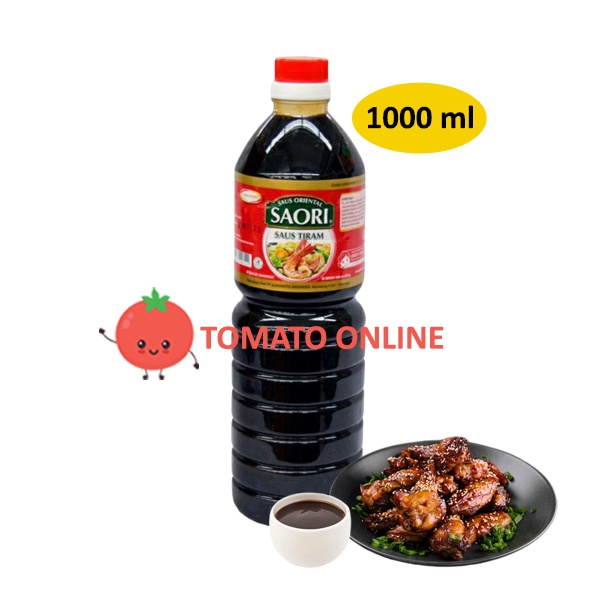 Jual Saori / Saus Tiram Oyster Sauce Saos Botol Halal / 1 Liter 1Liter ...