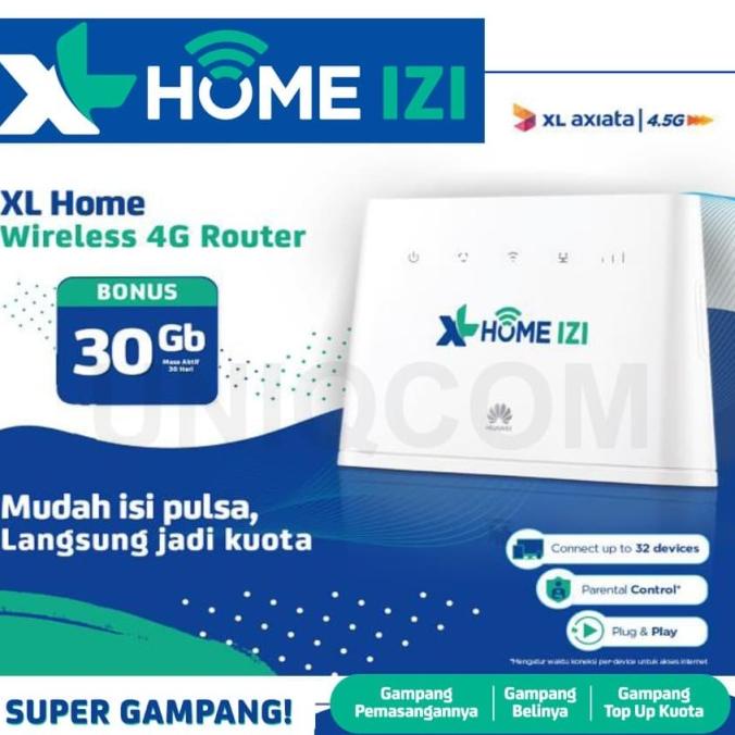Jual XL HOME IZI Huawei B311 Free XL IZI 30GB Unlocked Garansi Resmi | Shopee Indonesia