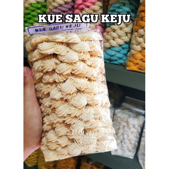 Jual KUE SAGU KEJU PACK 500GR/KUE KERING LEBARAN | Shopee Indonesia