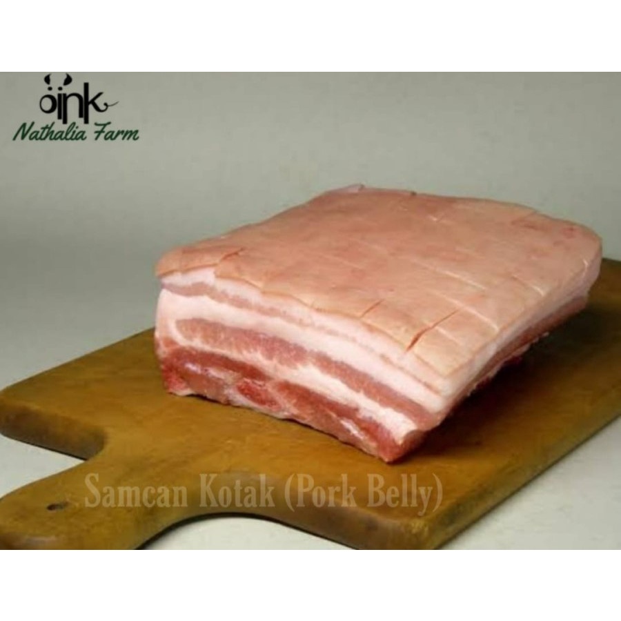 Jual Samcam Babi - Pork Belly - Daging Babi Organik | Shopee Indonesia