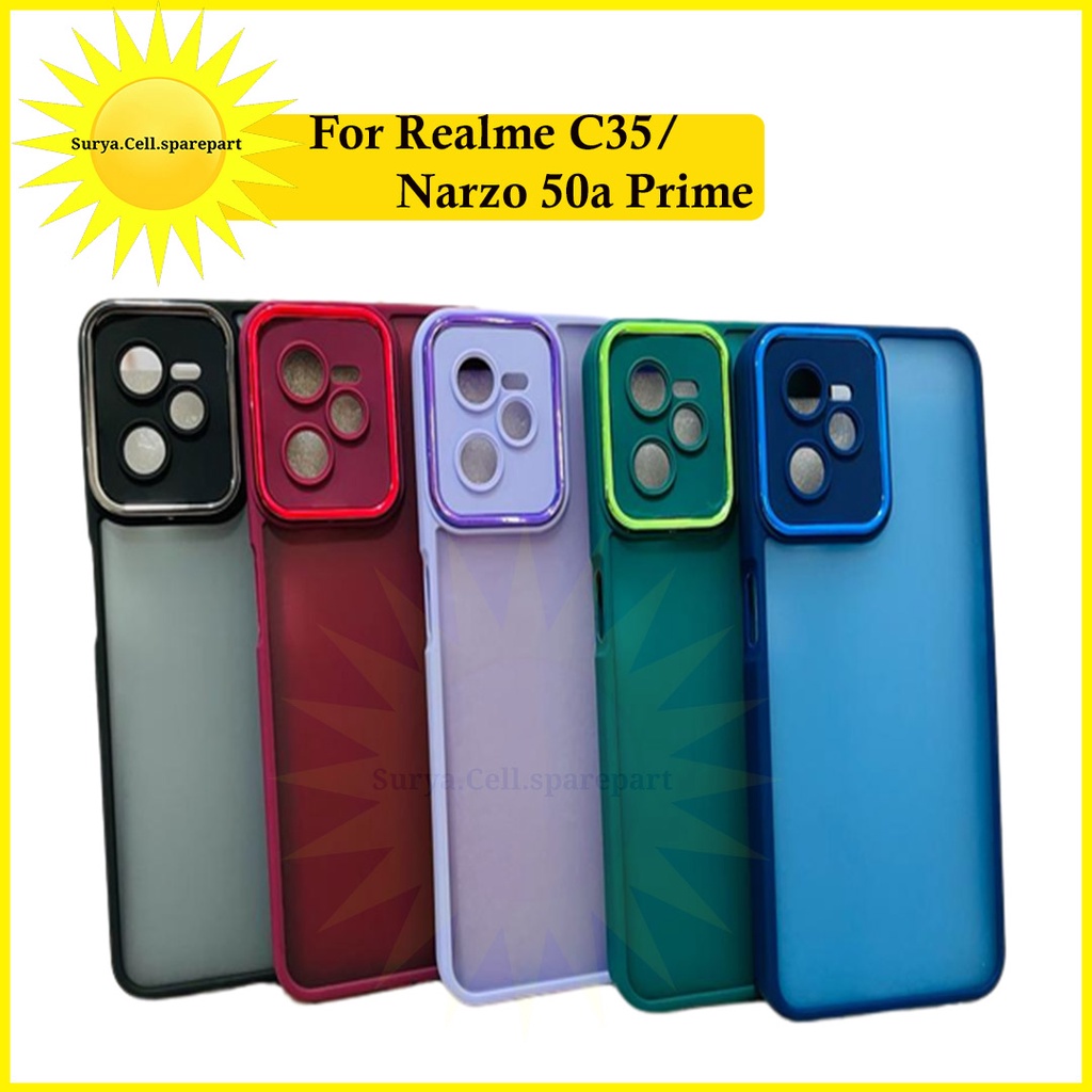 Jual Case Premium Hybrid Chrome Realme Narzo 50a Prime Narzo 50i Prime ...