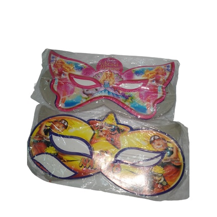 Jual [40 pcs] Topeng Kertas Berbagai Macam Motif | Topeng Kacamata ...