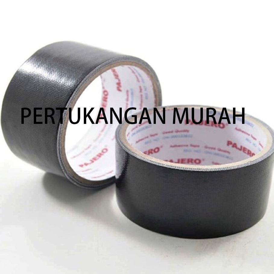 Jual ISOLASI KAIN HITAM PAJERO / LAKBAN HITAM | Shopee Indonesia