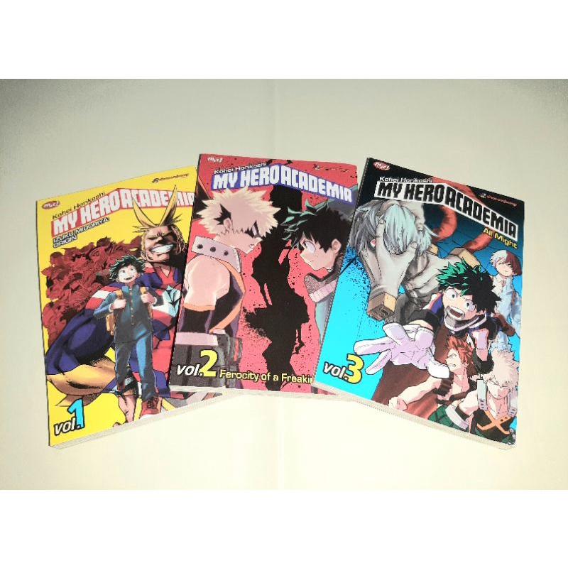 Jual PRELOVED COMIC MY HERO ACADEMIA (BUNDLE) | Shopee Indonesia