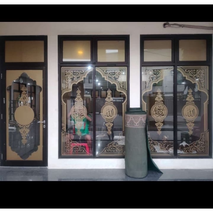 Jual stiker pintu masjid custom ukuran | Shopee Indonesia
