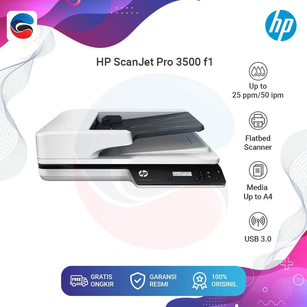 Jual HP Scanner ScanJet Pro 3500 f1 | Shopee Indonesia