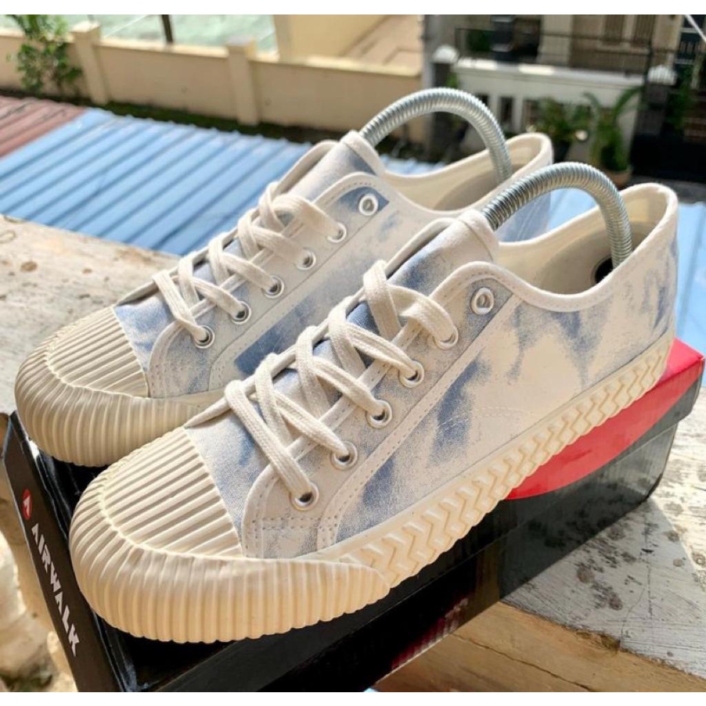 Jual SEPATU AIRWALK WANITA AIRWALK NIKKI FULLWHITE GREEN DAN BLUE ...