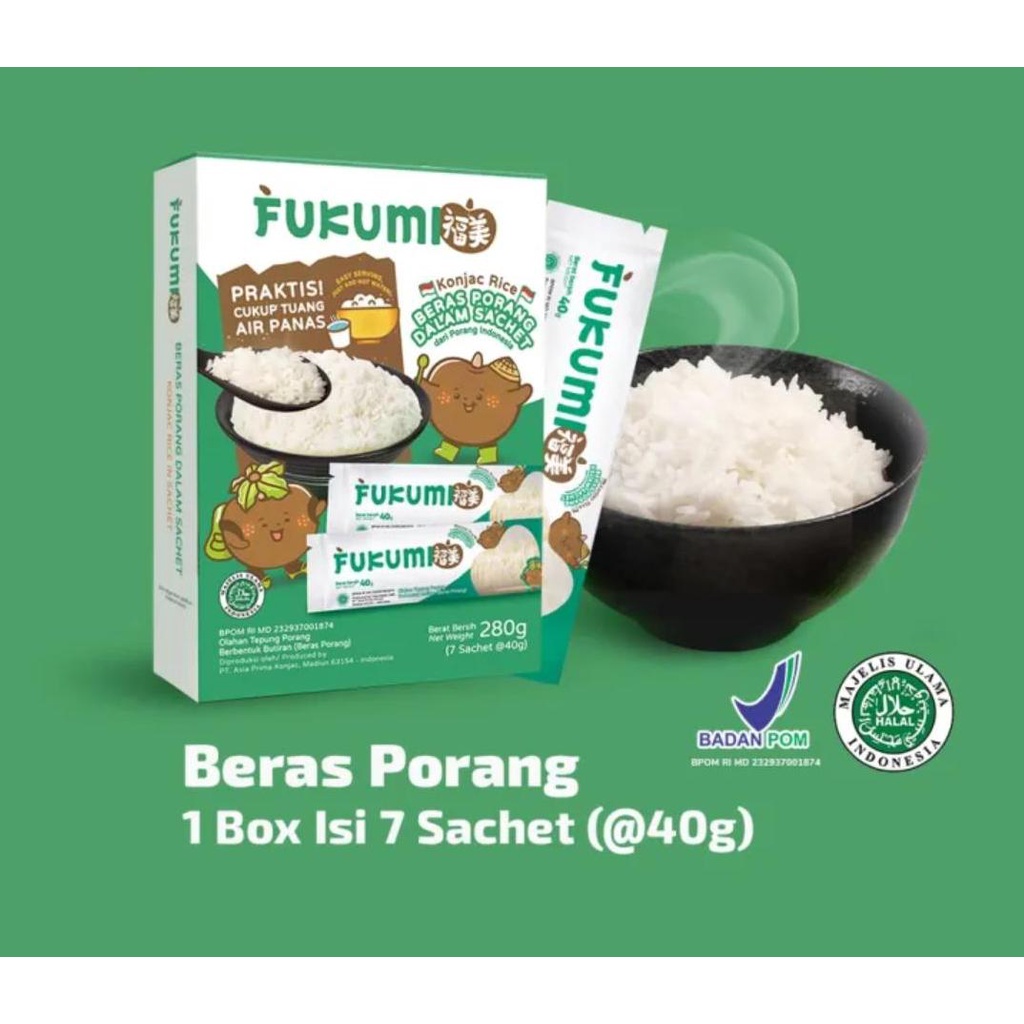 Jual Beras Fukumi Box 7 Sachet | Shopee Indonesia