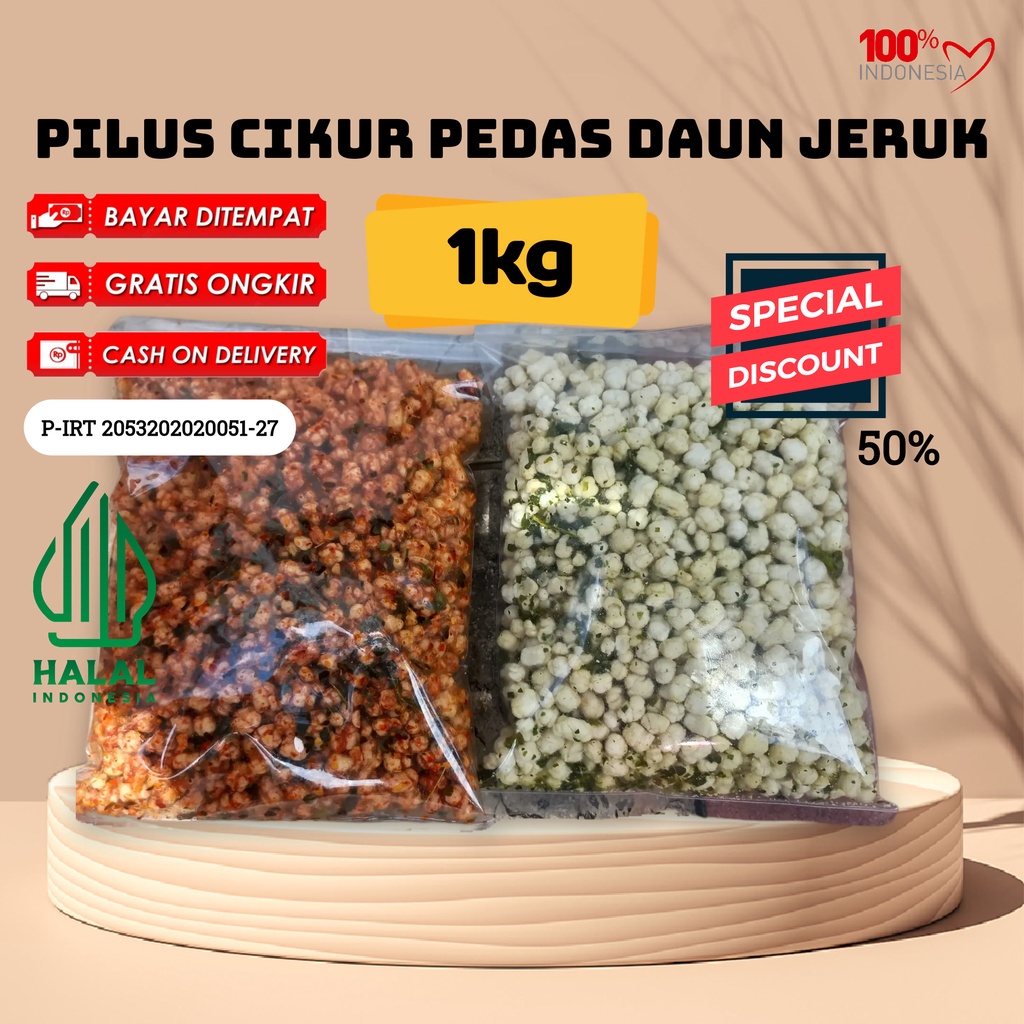 Jual PILUS CIKUR PEDES CIKRUH DAUN JERUK 1KG | Shopee Indonesia